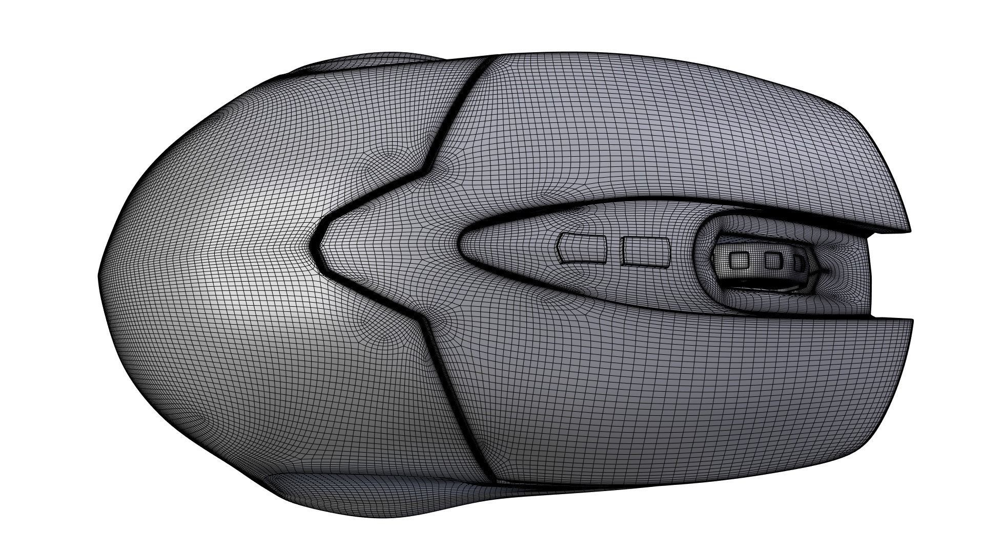 Wireless Gaming Mouse 3D model | CGTrader