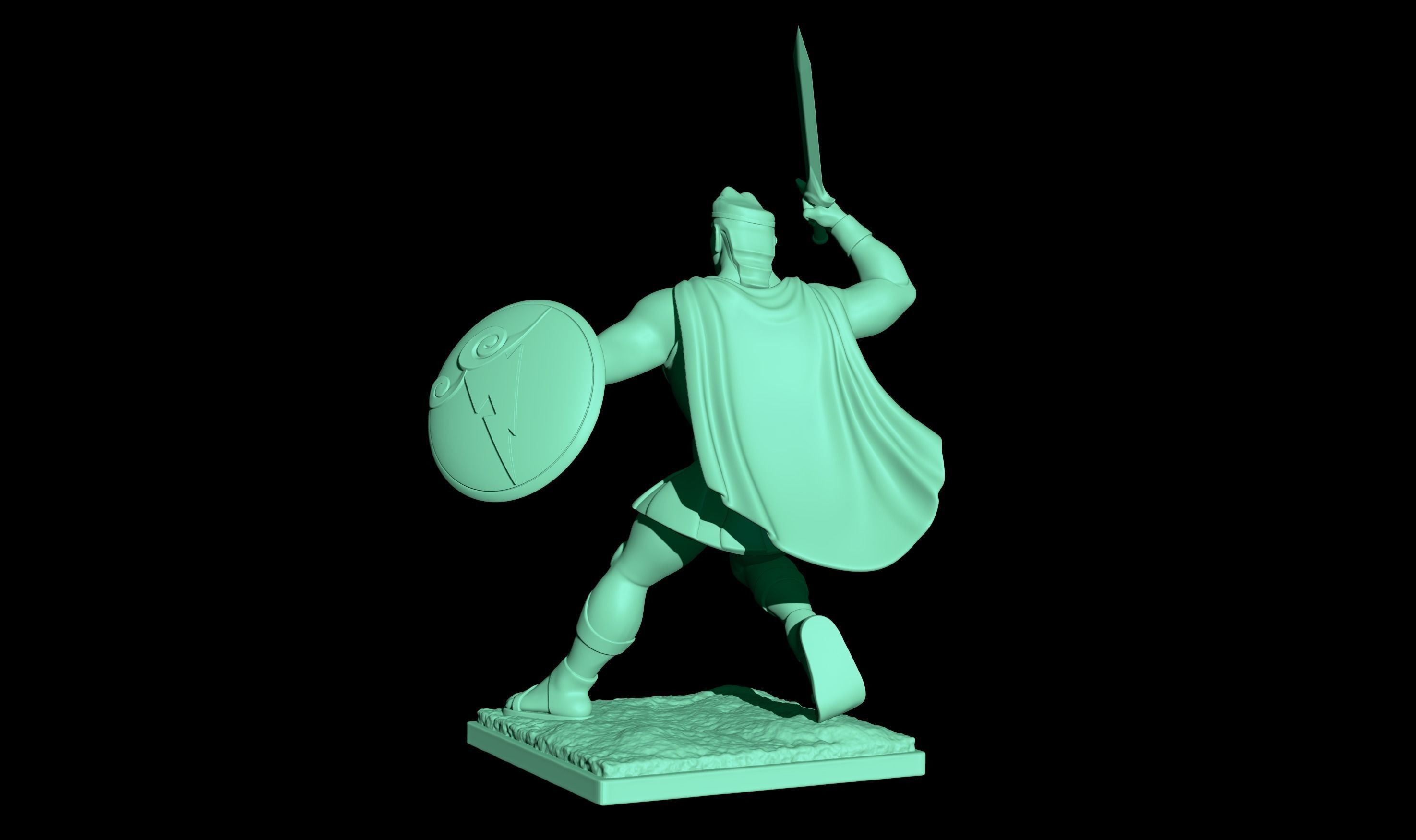 Disney Hercules 1-6 scale 3D model 3D printable | CGTrader