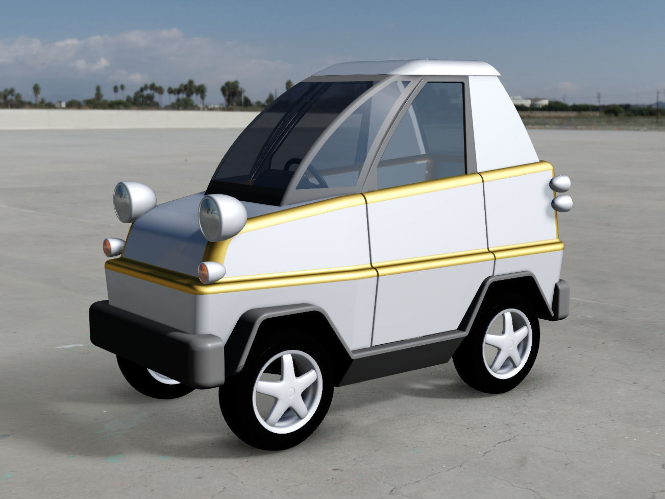 Box Car free 3D model | CGTrader