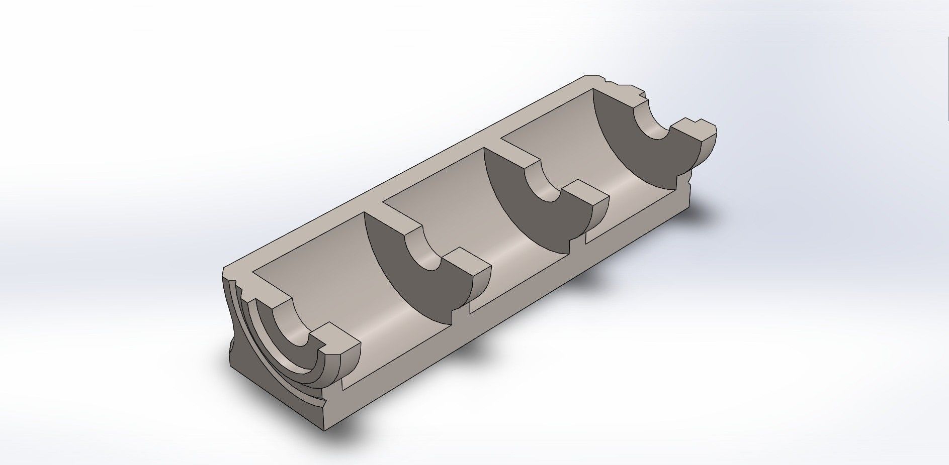Three-Cylinder Engine 3D model 3D printable | CGTrader