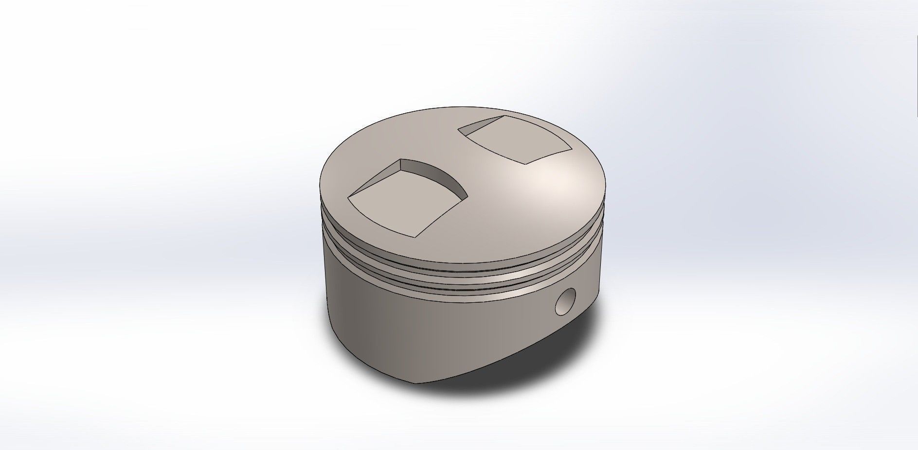 Three-Cylinder Engine 3D model 3D printable | CGTrader