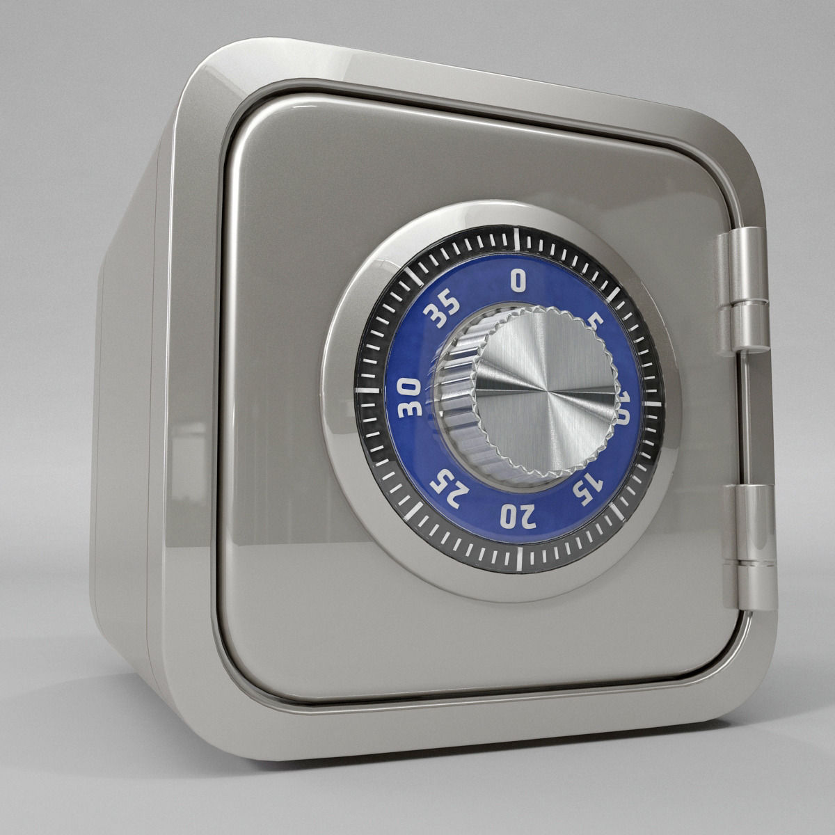 Safe Box 3D Model .max .obj .3ds .lwo .lw .lws .hrc .xsi .blend ...