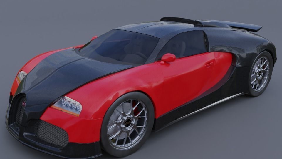bugatti veyron 3D model | CGTrader