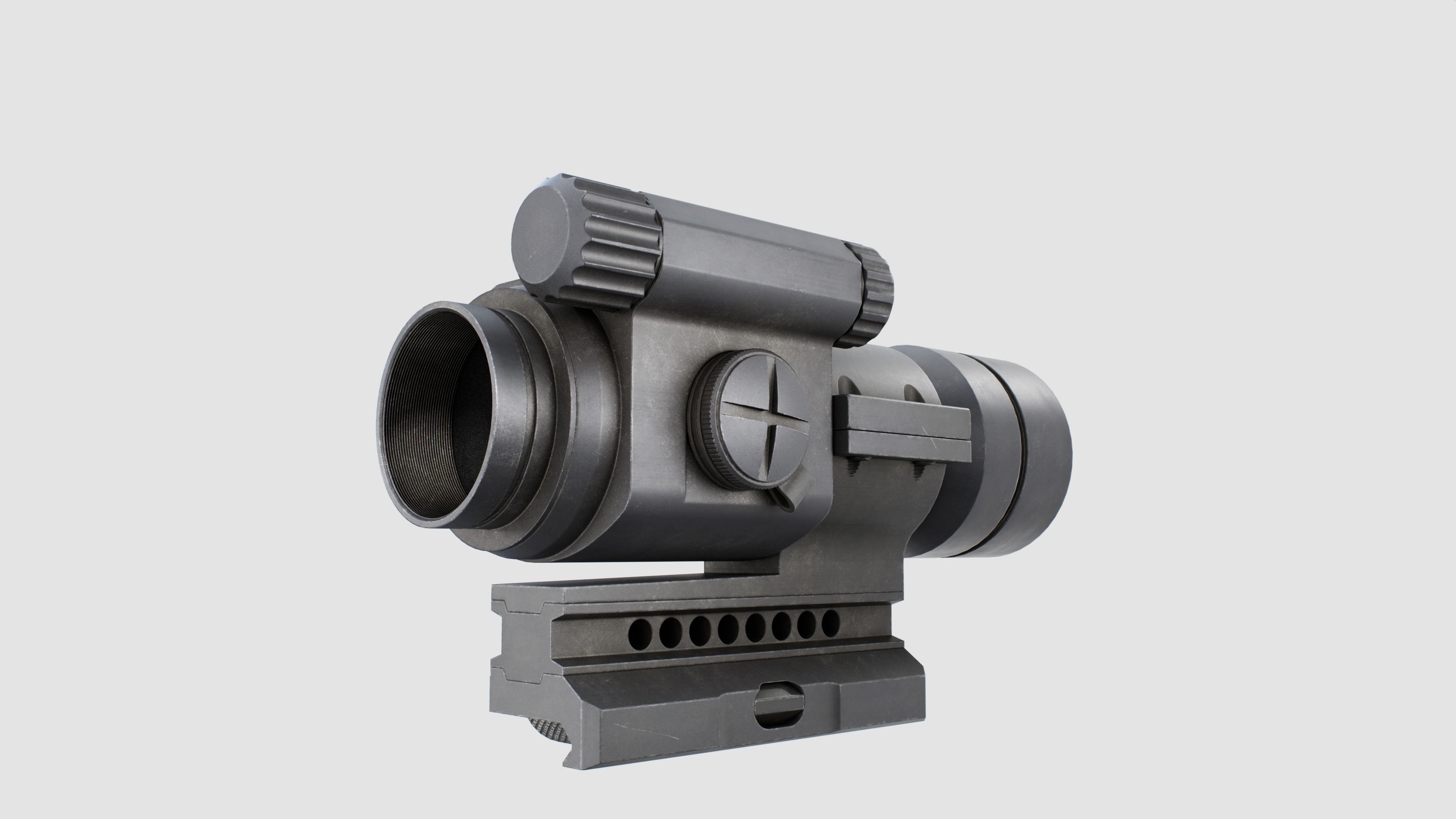 3D model Aimpoint PRO Red Dot Sight VR / AR / low-poly | CGTrader