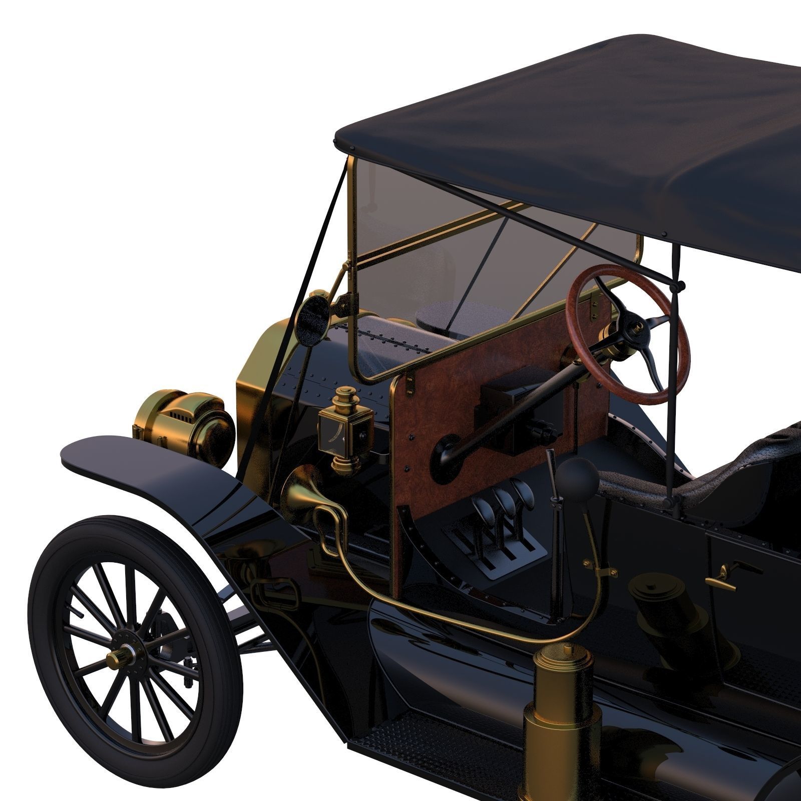 T Touring 1919 3D model | CGTrader