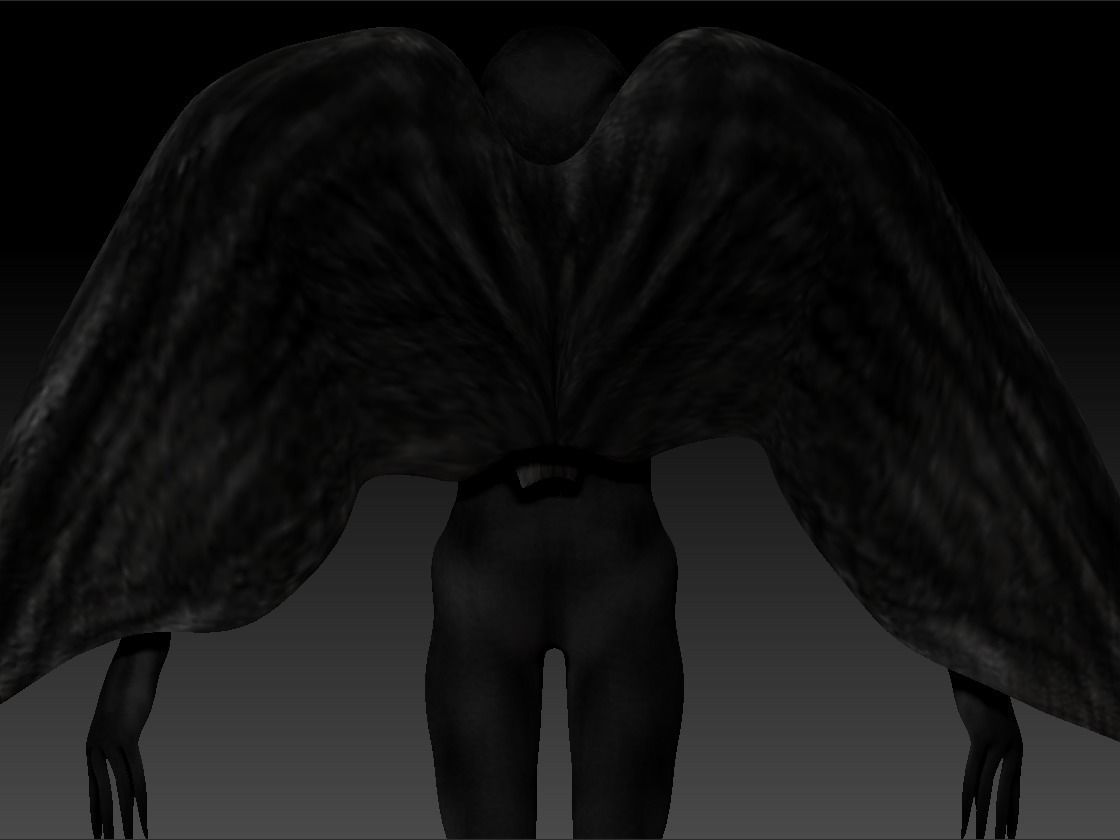 Mothman - 3D Model - Garuda - Wakynian 3D model | CGTrader