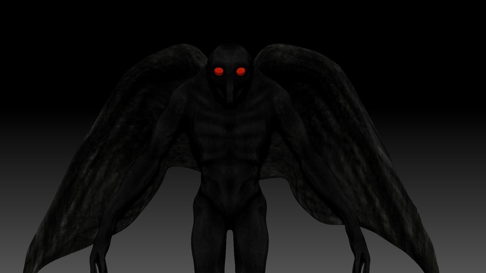 Mothman - 3D Model - Garuda - Wakynian 3D model | CGTrader