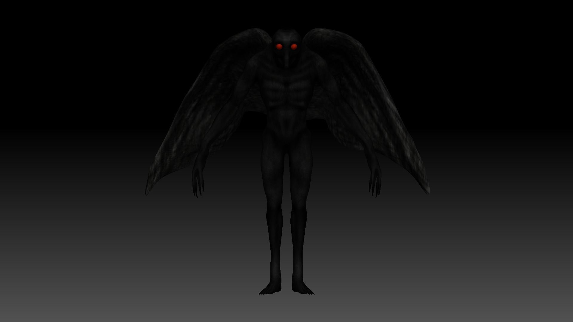 Mothman - 3D Model - Garuda - Wakynian 3D model | CGTrader
