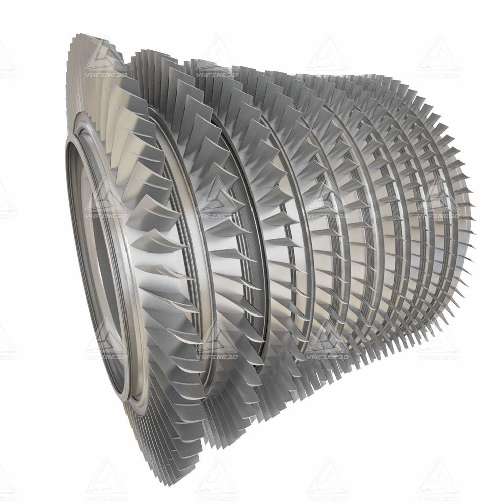 cfm56-7b Complete model 3D model | CGTrader