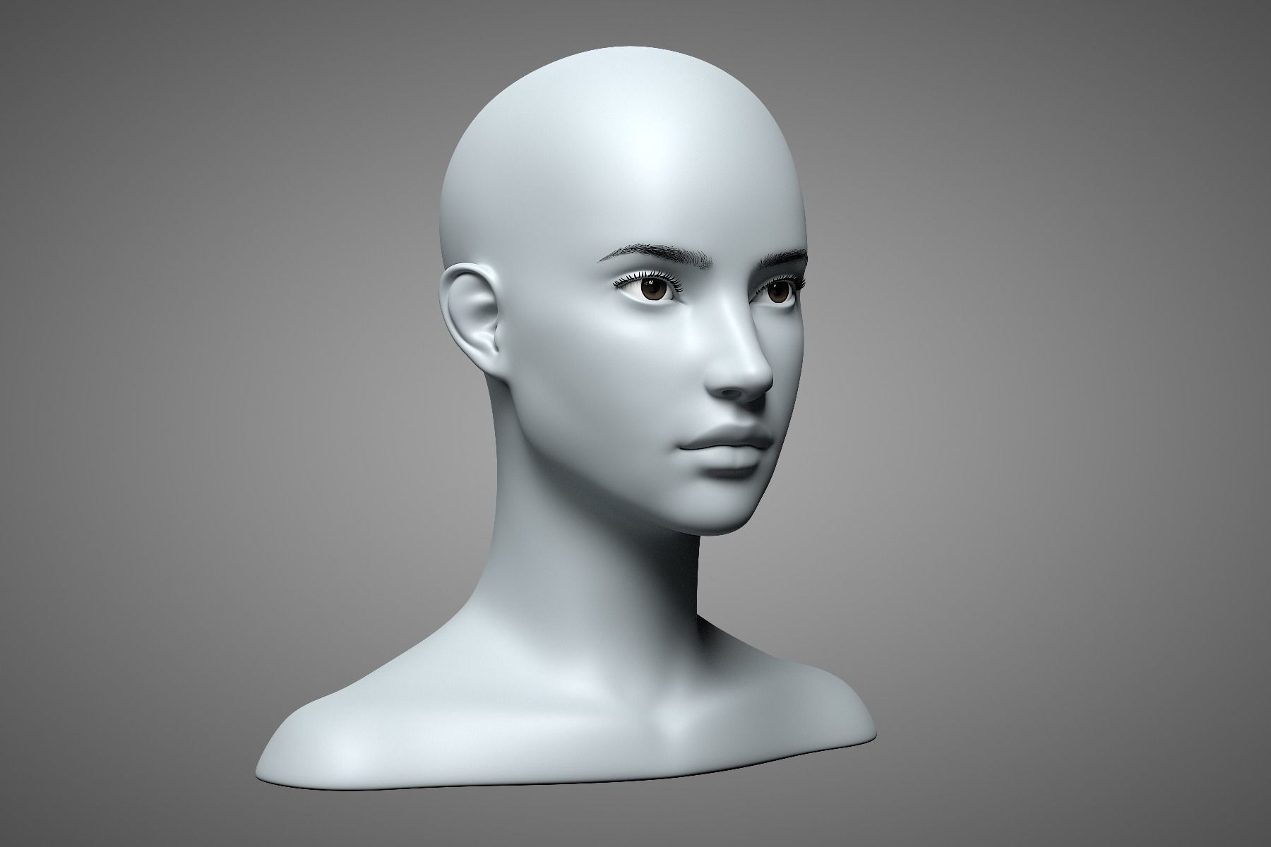 Female Heads Collection | CGTrader