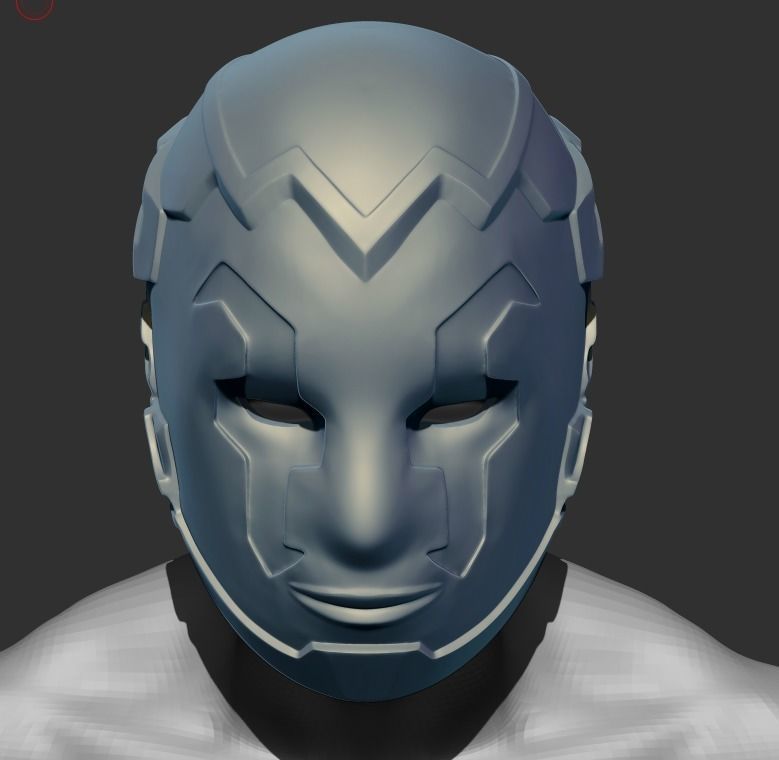 Blue Beetle Wearable Hemlet for Cosplay Superhero Origins stl 3D model ...