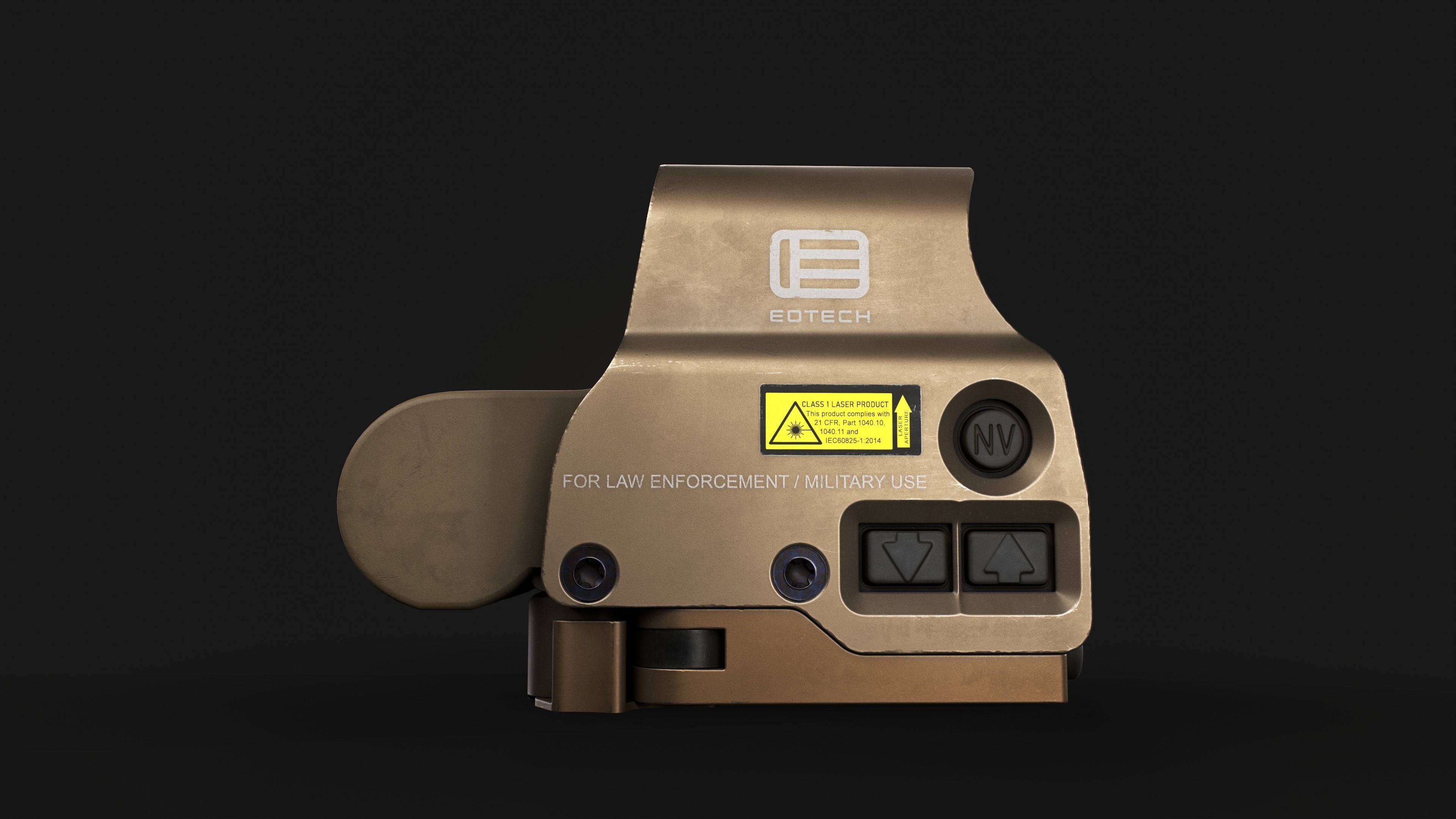 3D model EOTech EXPS3 Holographic Sight VR / AR / low-poly | CGTrader
