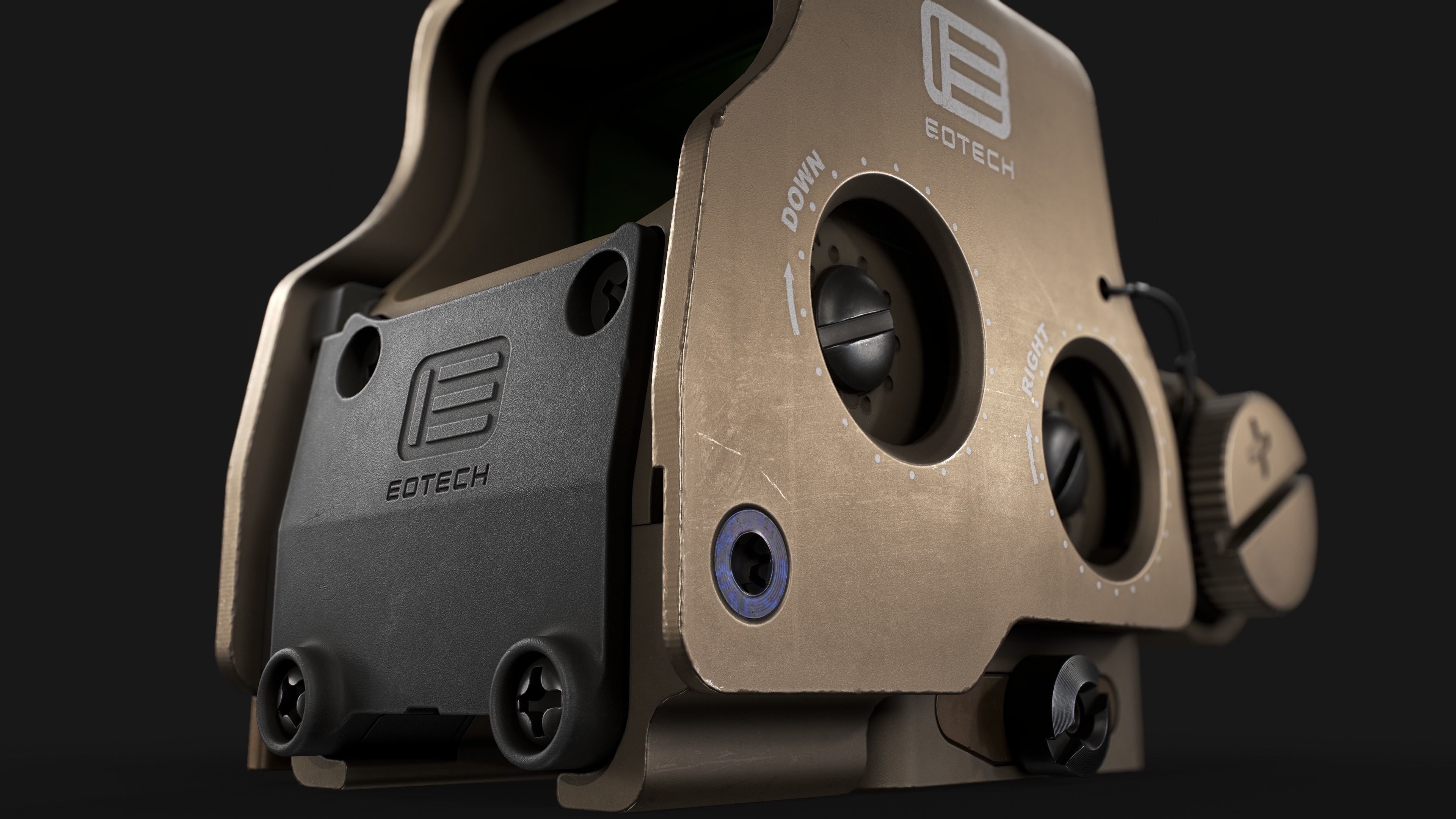 3D model EOTech EXPS3 Holographic Sight VR / AR / low-poly | CGTrader