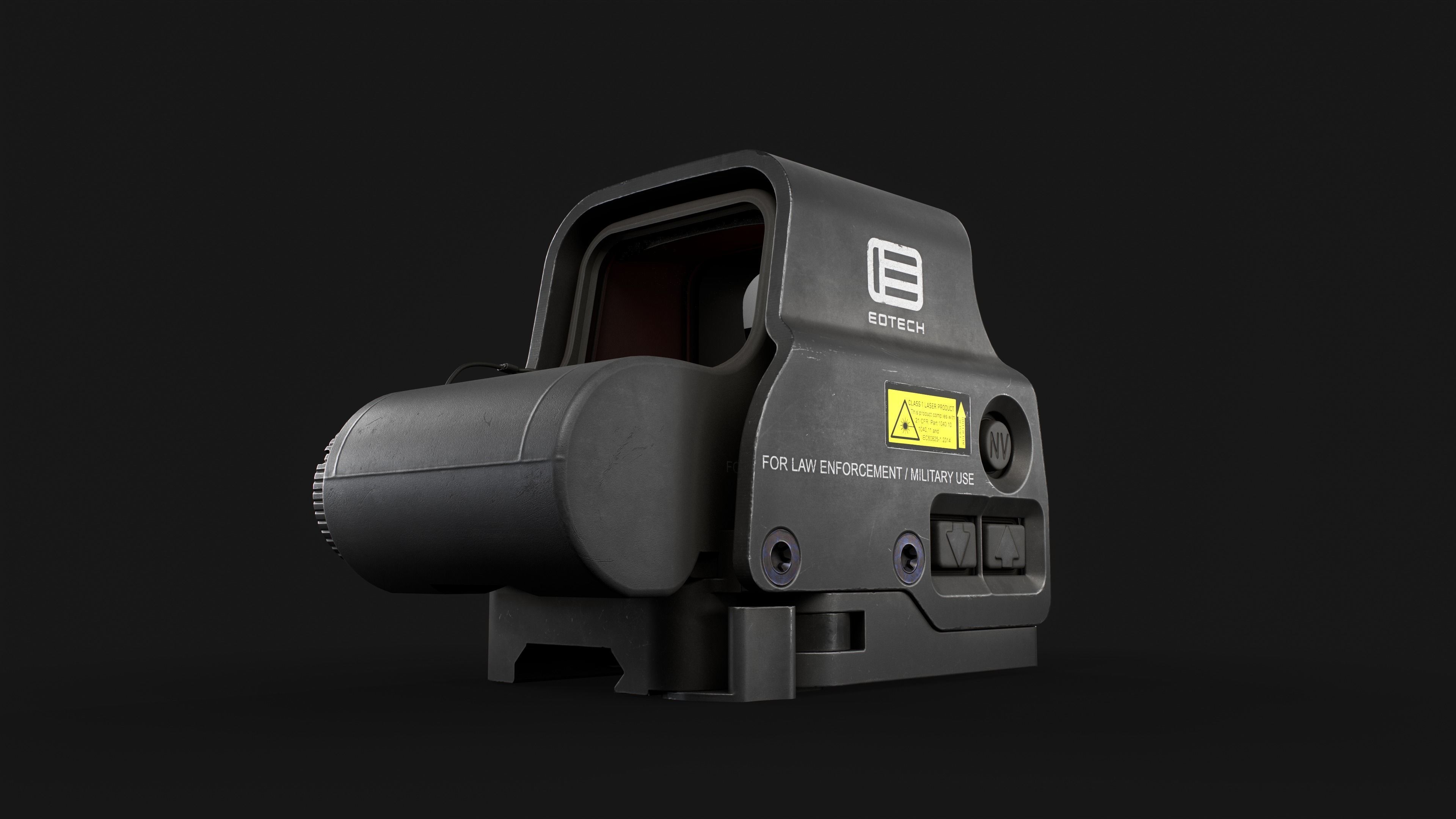 3D model EOTech EXPS3 Holographic Sight VR / AR / low-poly | CGTrader