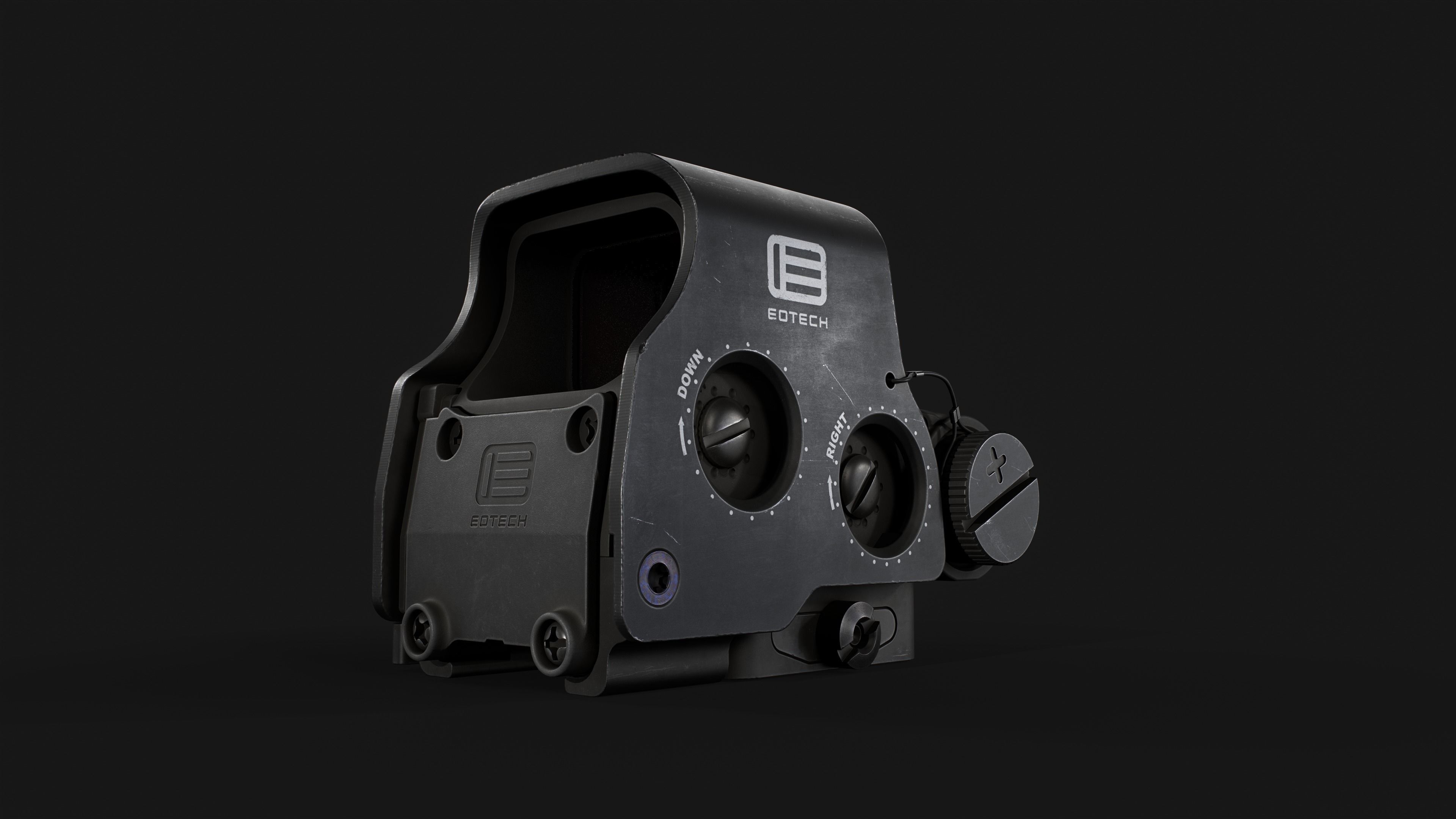 3D model EOTech EXPS3 Holographic Sight VR / AR / low-poly | CGTrader