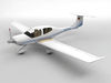 3D model Diamond DA-40 Aircraft VR / AR / low-poly | CGTrader