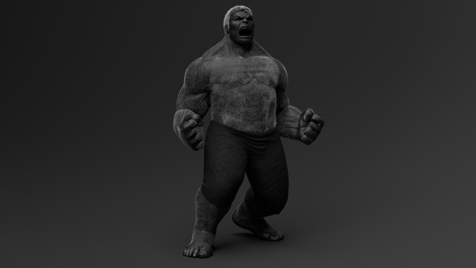 3D model Hulk Rigged VR / AR / low-poly | CGTrader