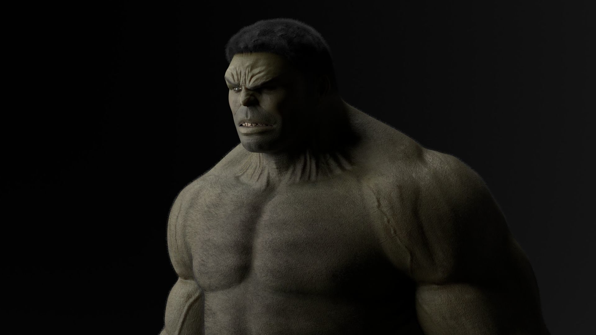 3D model Hulk Rigged VR / AR / low-poly | CGTrader
