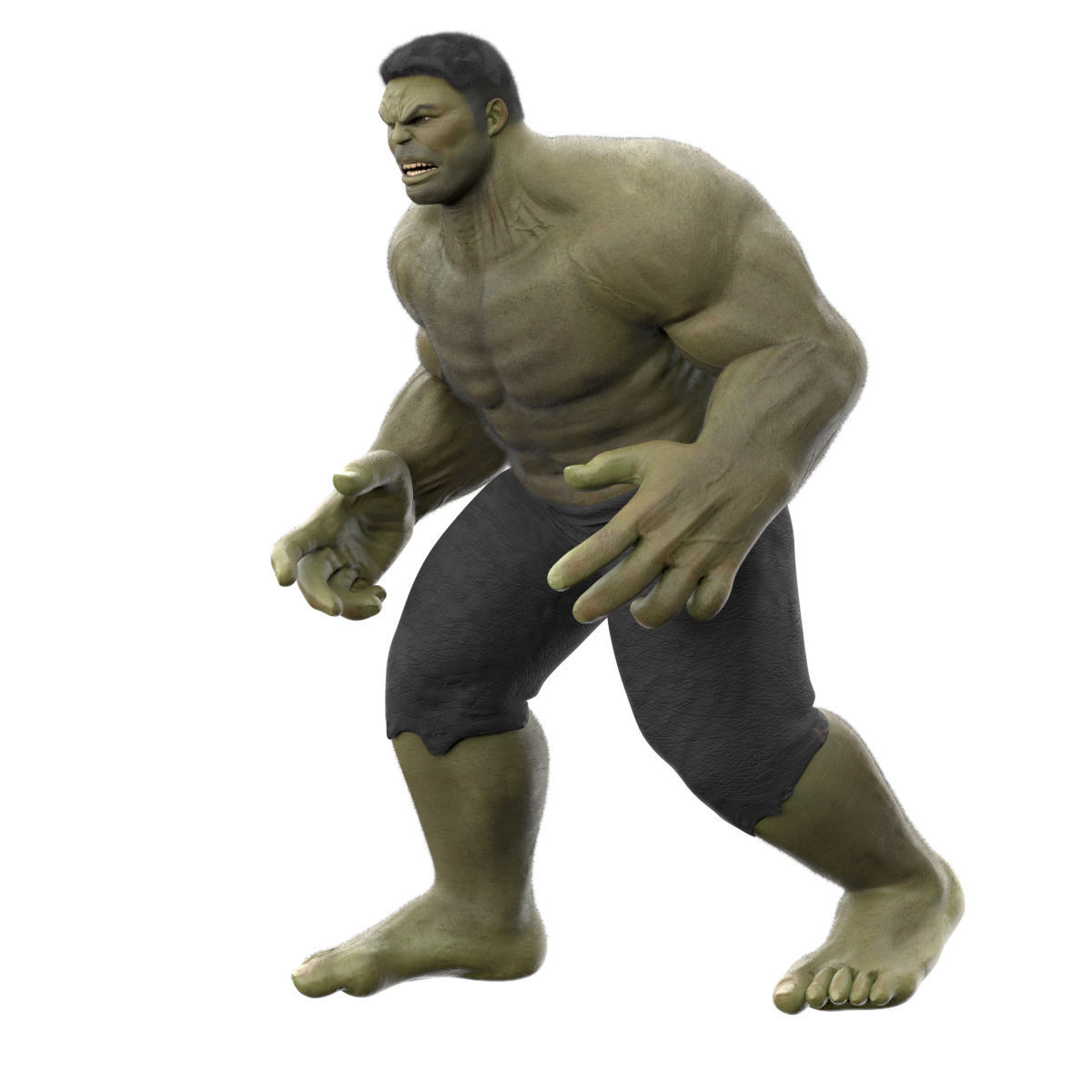 3D model Hulk Rigged VR / AR / low-poly | CGTrader