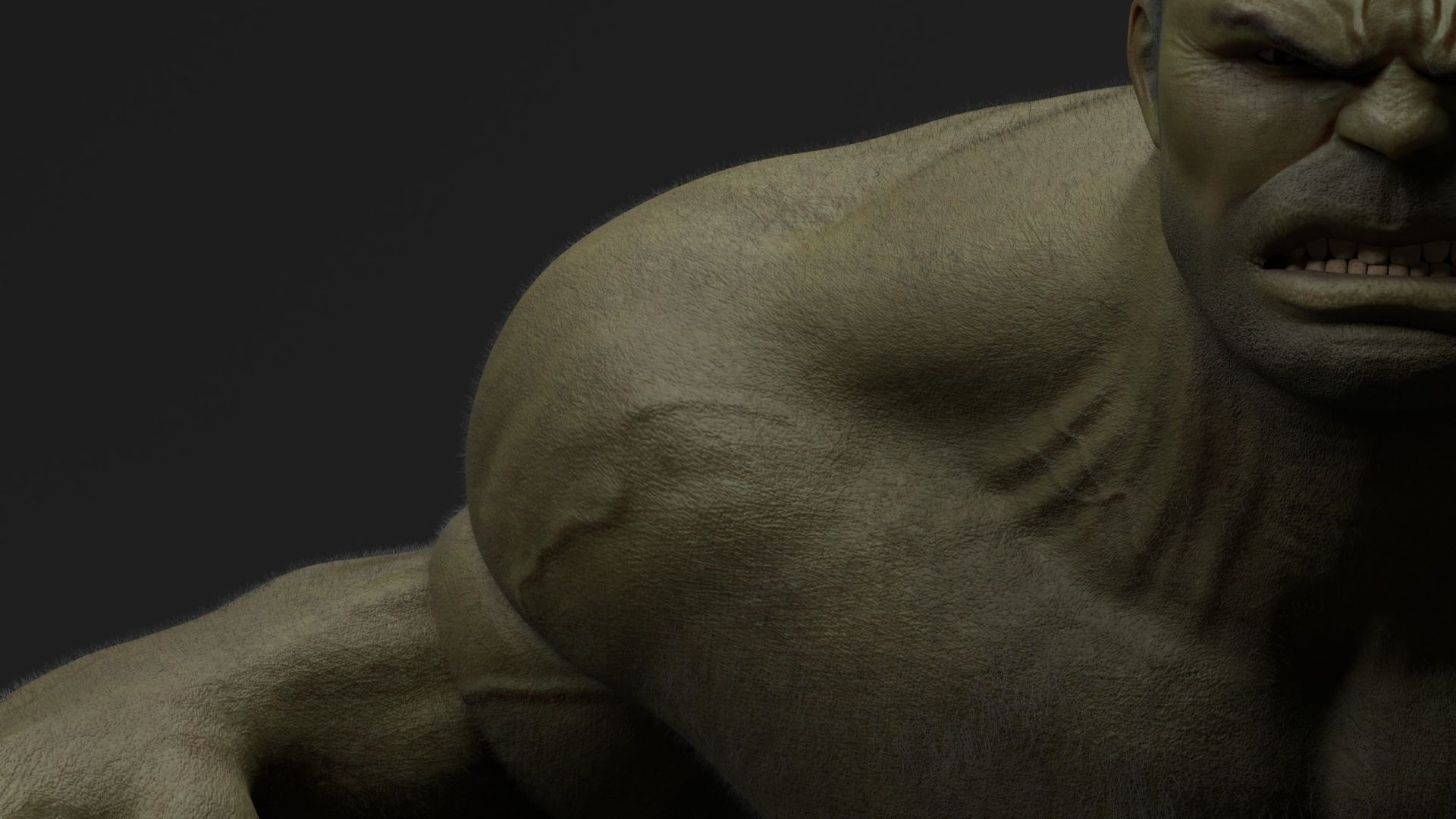 3D model Hulk Rigged VR / AR / low-poly | CGTrader