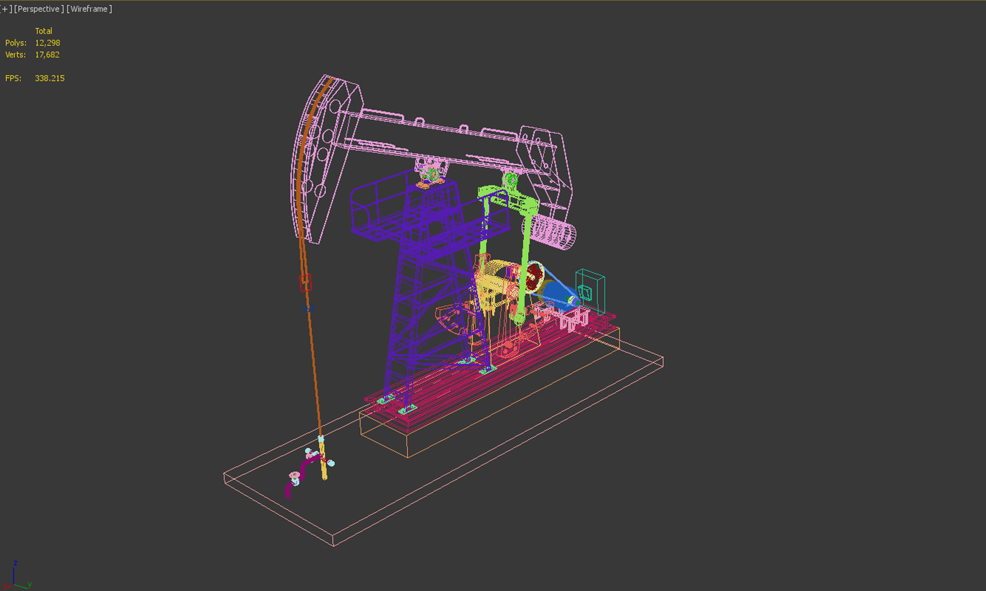 Oil Pump 3D model | CGTrader