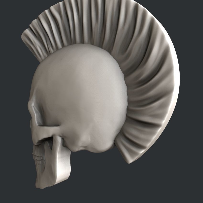 3d STL models for CNC skull 3D model | CGTrader