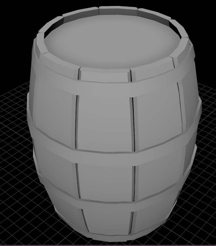 3D model Wooden Barrel - Game Ready - VR AR VR / AR / low-poly | CGTrader