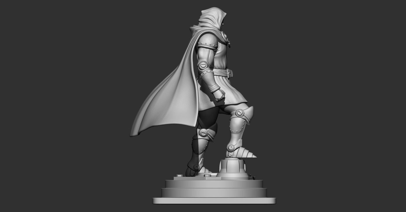 Dr-Doom from marvel Comic 3D model 3D printable | CGTrader