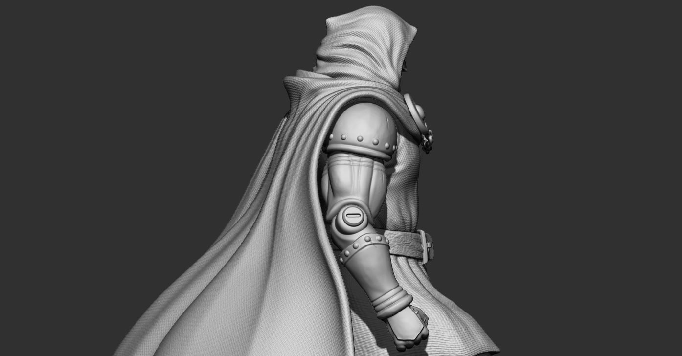 Dr-Doom from marvel Comic 3D model 3D printable | CGTrader