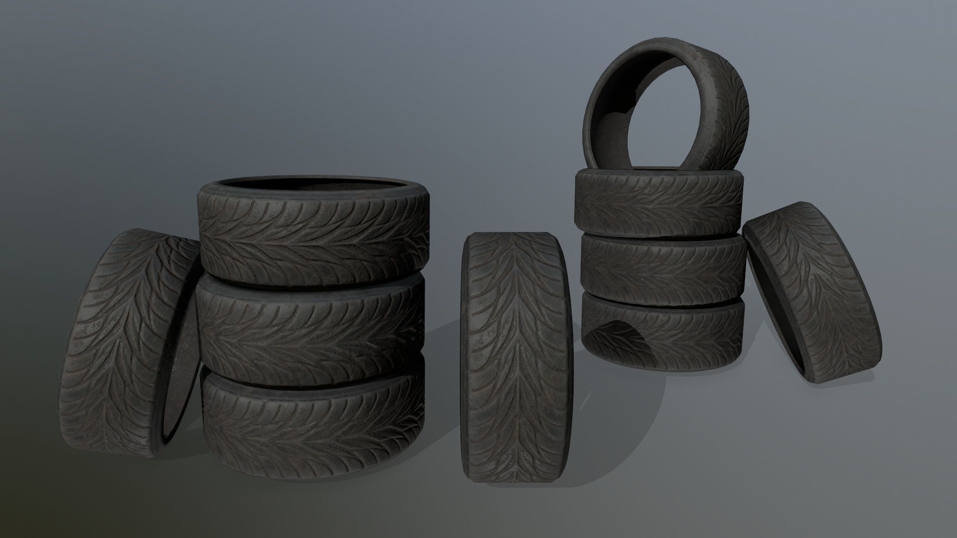 3D model tire 01 VR / AR / low-poly | CGTrader