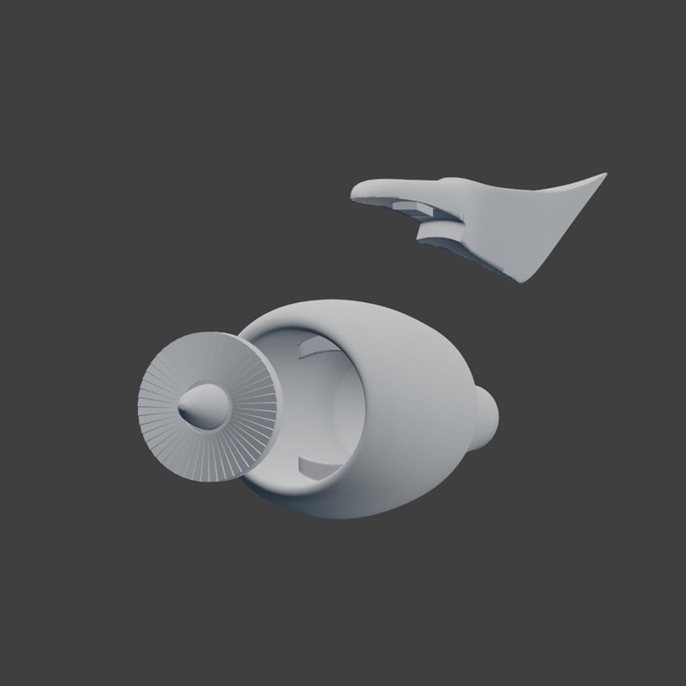 Boeing 757-200 engines 3D model 3D printable | CGTrader