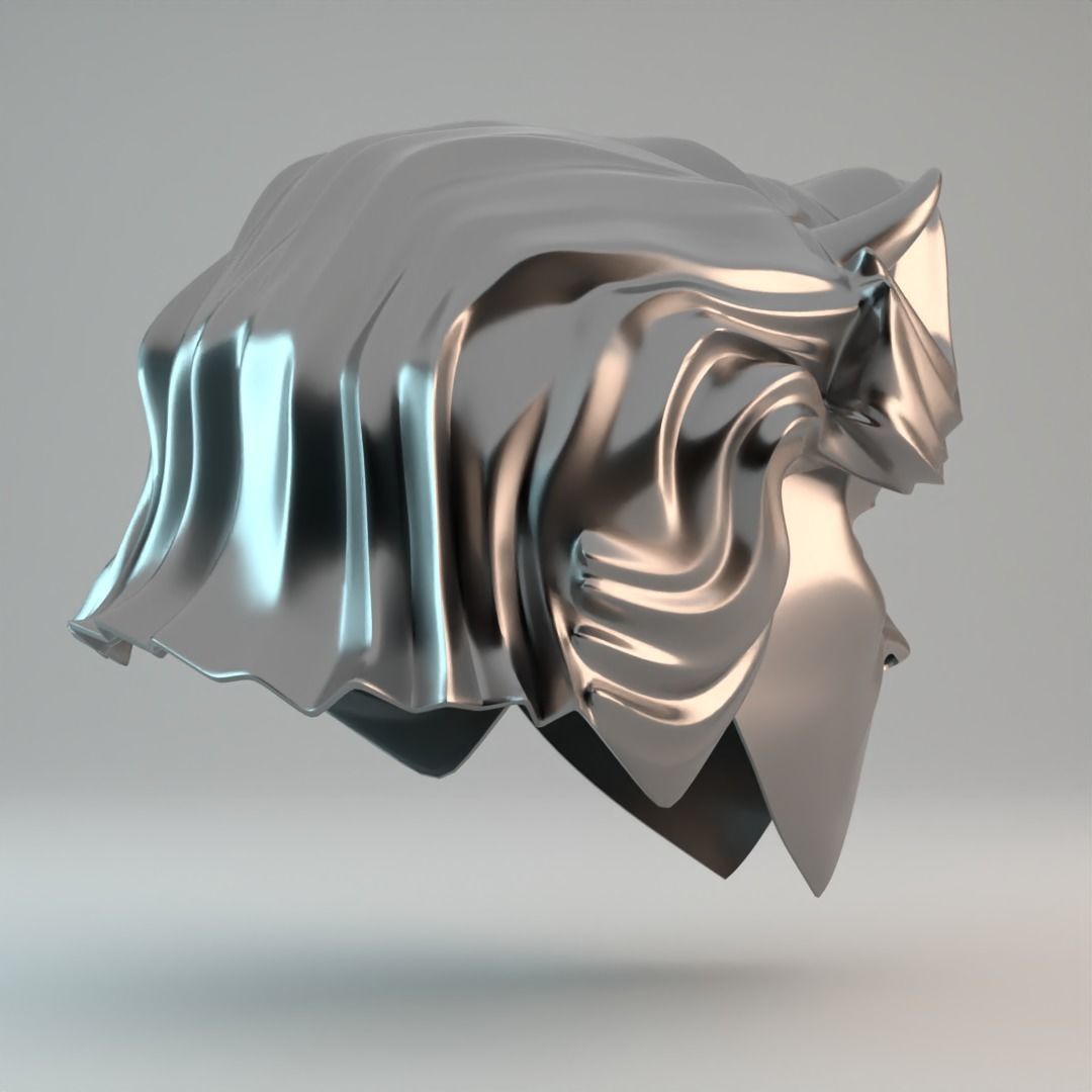 Ghost Nameless Ghoul Female Mask 3D model 3D printable | CGTrader