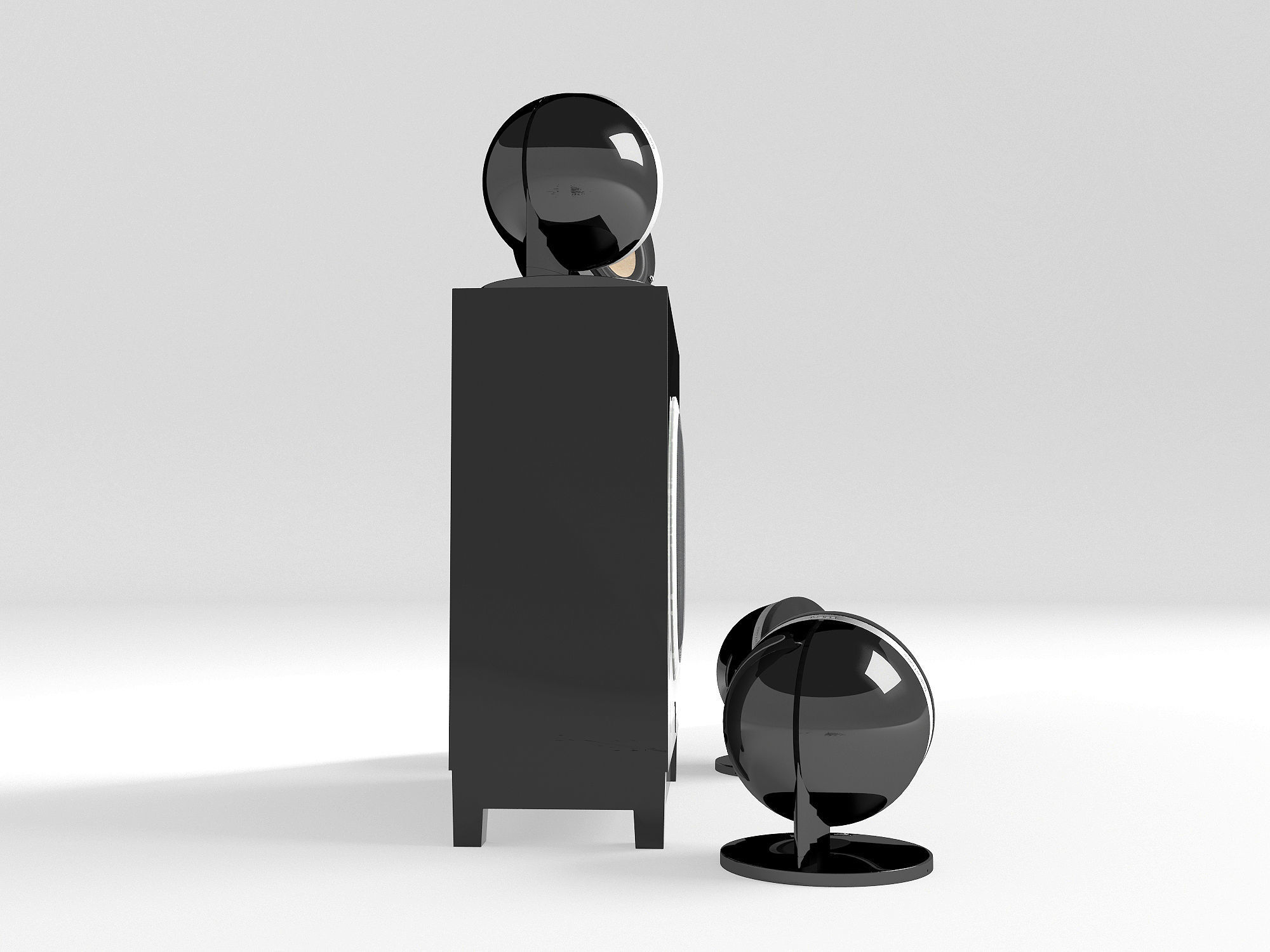 Focal-JMLab Pack Dome Flax 3D model | CGTrader