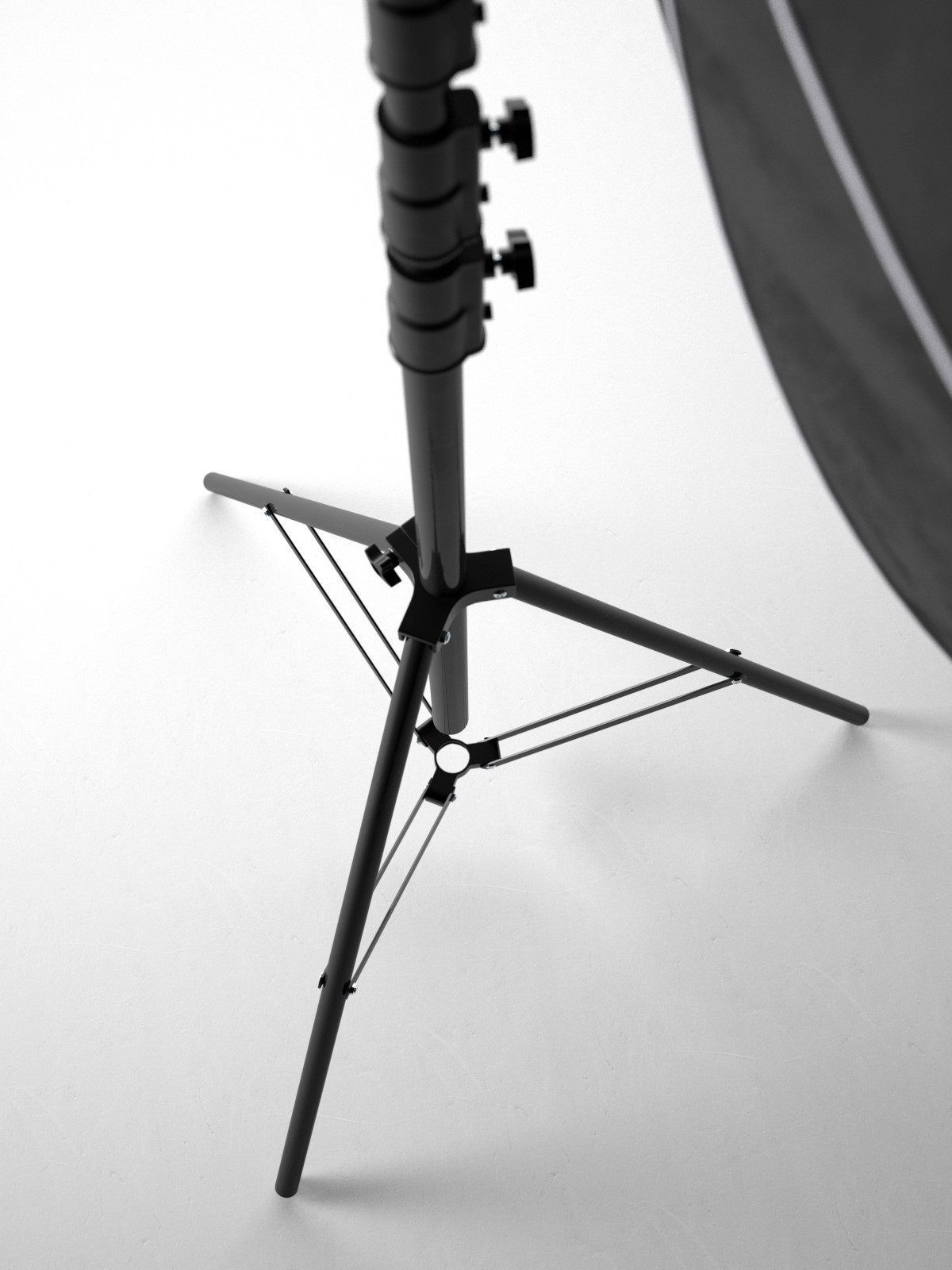 600rx Monolight with Octabank 3D model | CGTrader