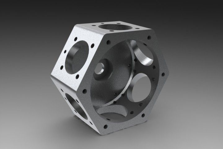 Assembly Crankcase free 3D model | CGTrader