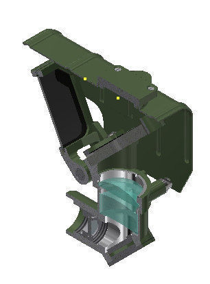 3D model ZPU Antiaircraft 145mm heavy machine gun collimating sight VR ...