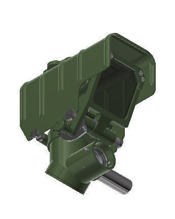 3D model ZPU Antiaircraft 145mm heavy machine gun collimating sight VR ...