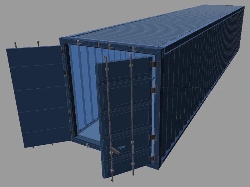 Shipping Container 3D model | CGTrader