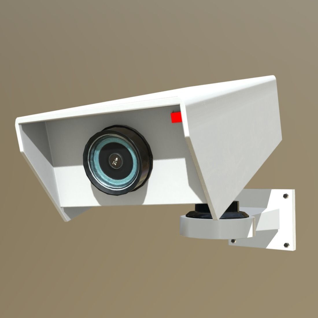 CC0 - Camera security on wall free VR / AR / low-poly 3D model | CGTrader