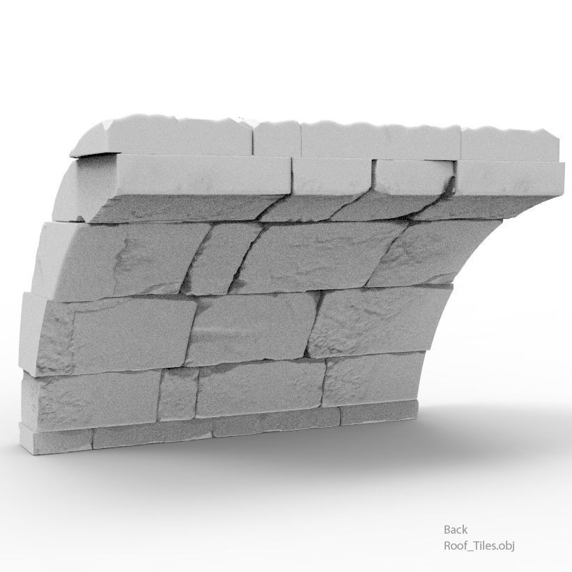 Ancient Temple Ruins High Poly Objects 3D model | CGTrader