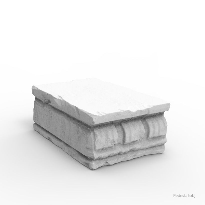 Ancient Temple Ruins High Poly Objects 3D model | CGTrader