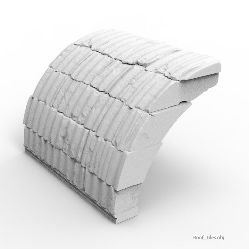 Ancient Temple Ruins High Poly Objects 3D model | CGTrader