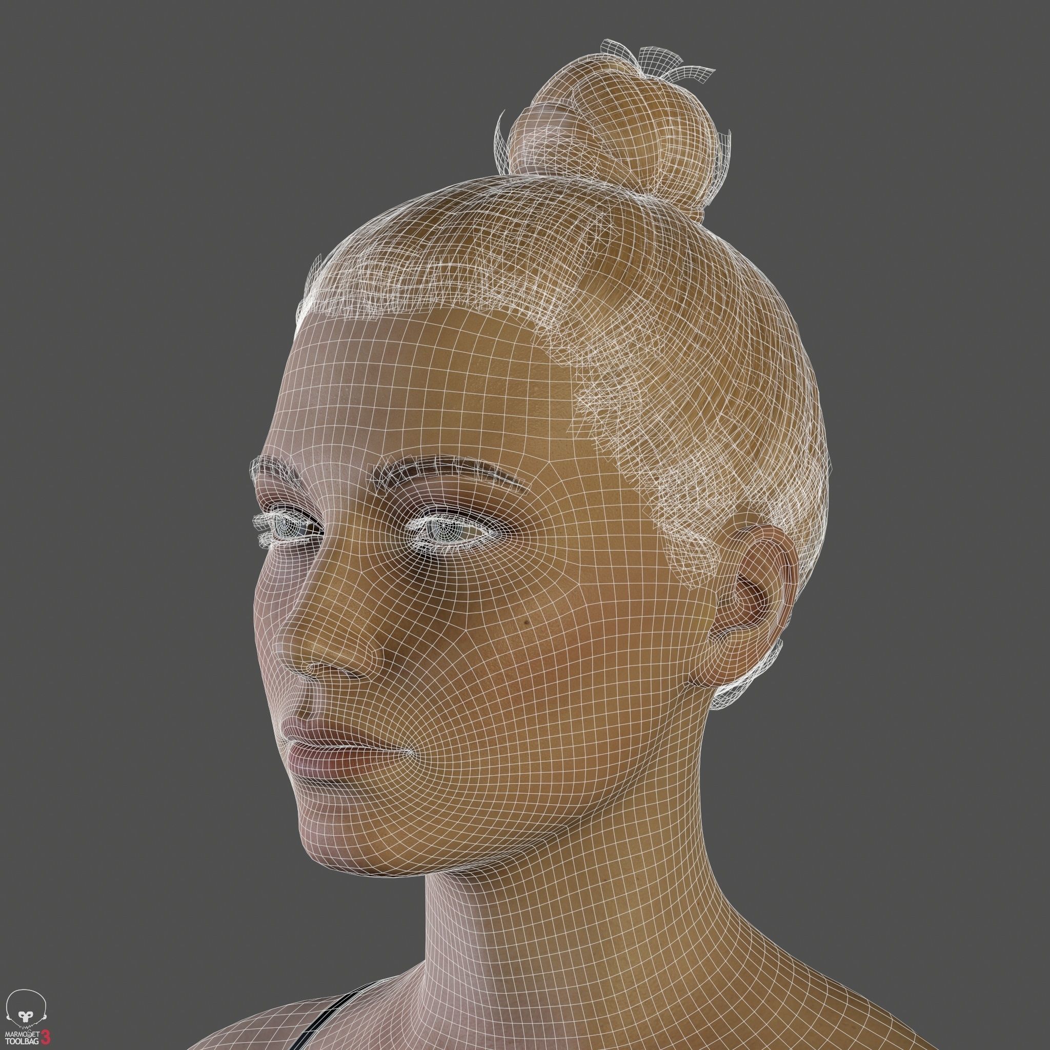 3D model Average Caucasian Female Body VR / AR / low-poly | CGTrader