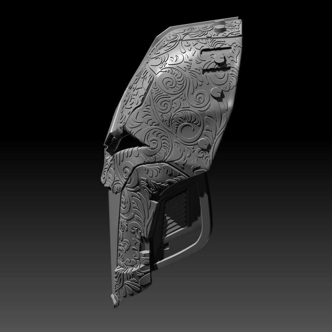 SWTOR Acolyte Lord Adraas Mask 3D Printable Model 3D model 3D printable ...