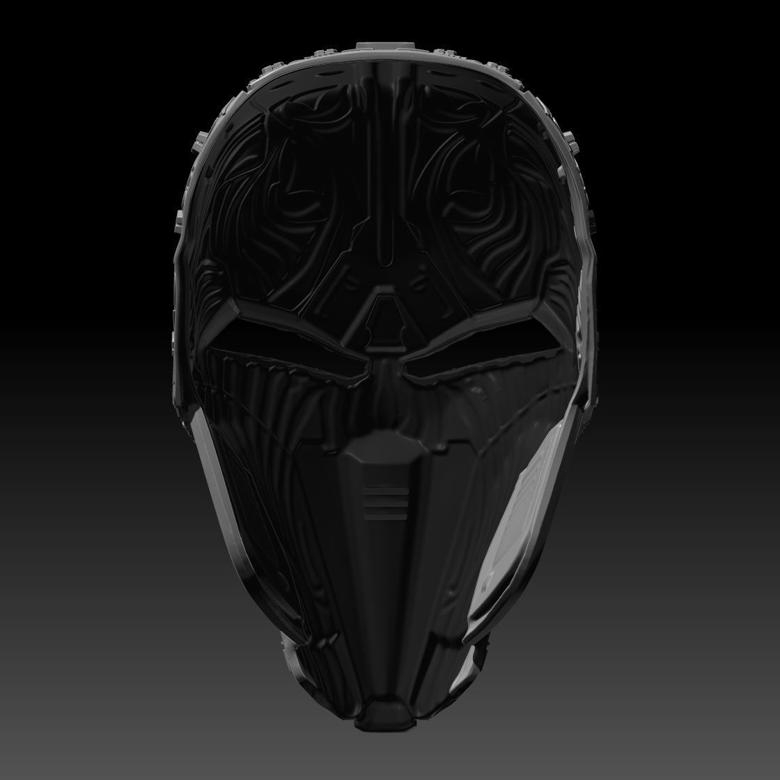 SWTOR Acolyte Lord Adraas Mask 3D Printable Model 3D model 3D printable ...