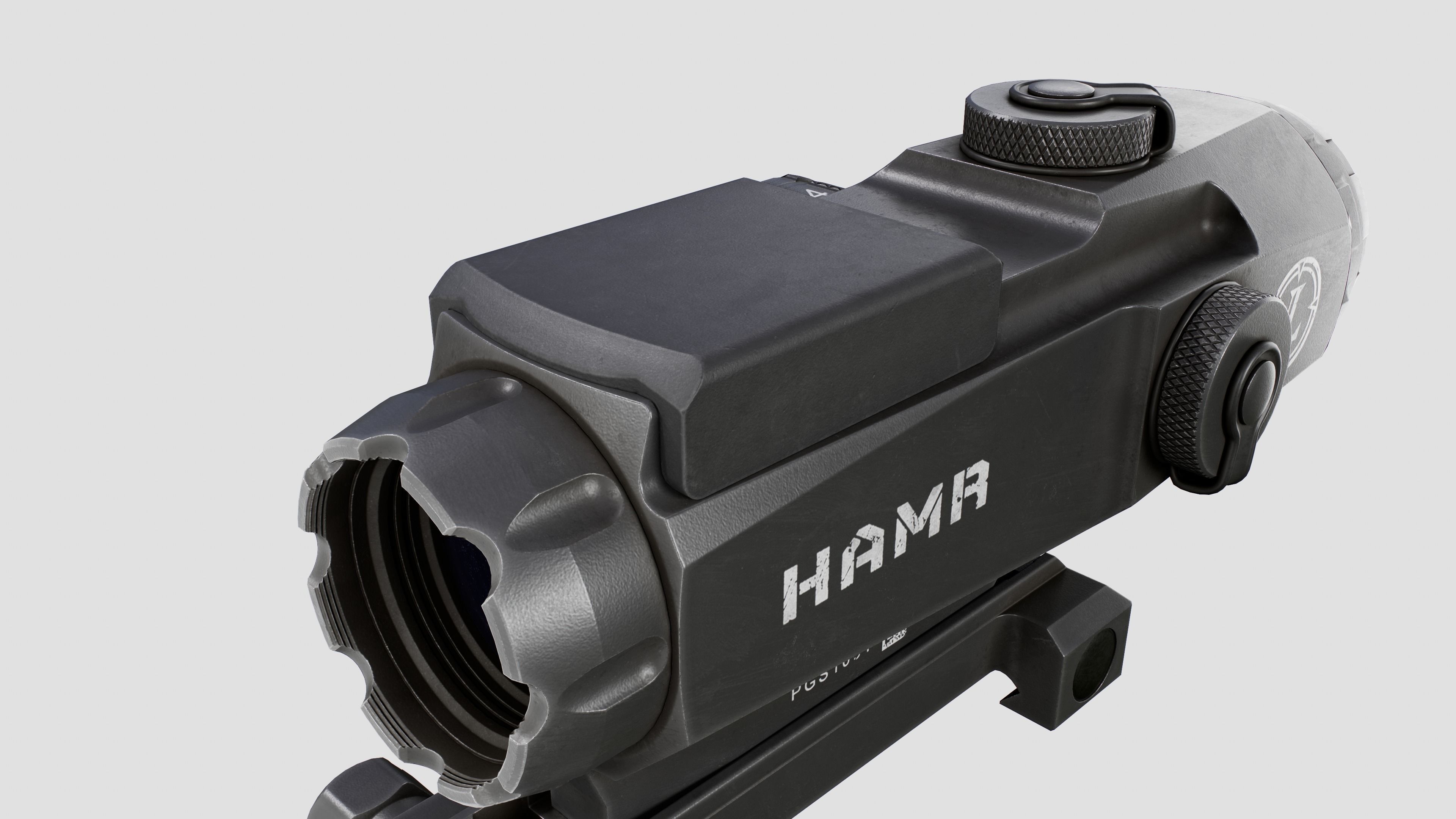 3D model Leupold Mark 4 HAMR 4x24mm High Accuracy Multi-Range ...