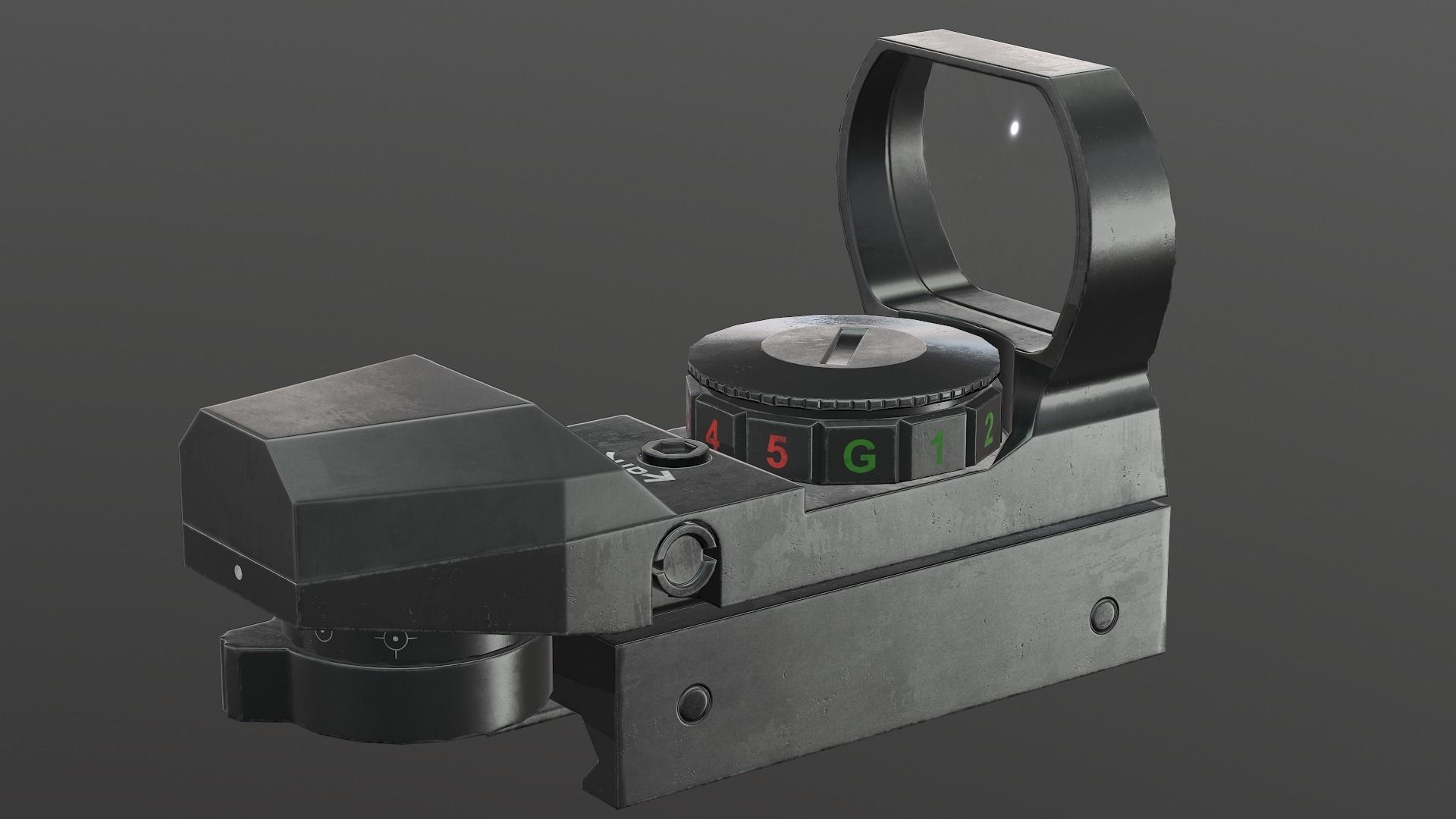 3D model Red Dot Sight VR / AR / low-poly | CGTrader