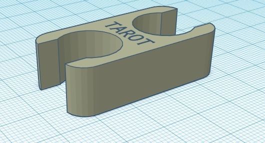 Tarot arm leg clamp for tarot 680 tarot 650 tarot 680 free 3D model 3D ...