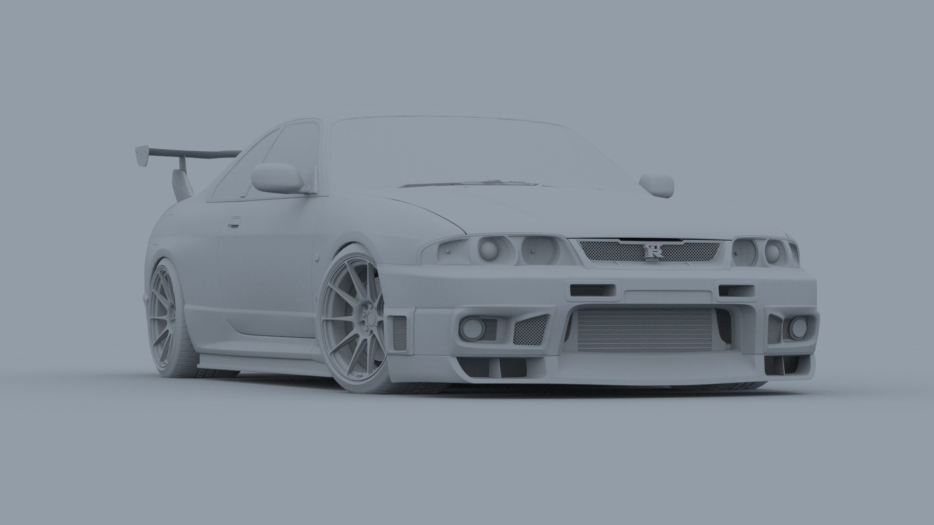nissan GT-R R33 3D model | CGTrader