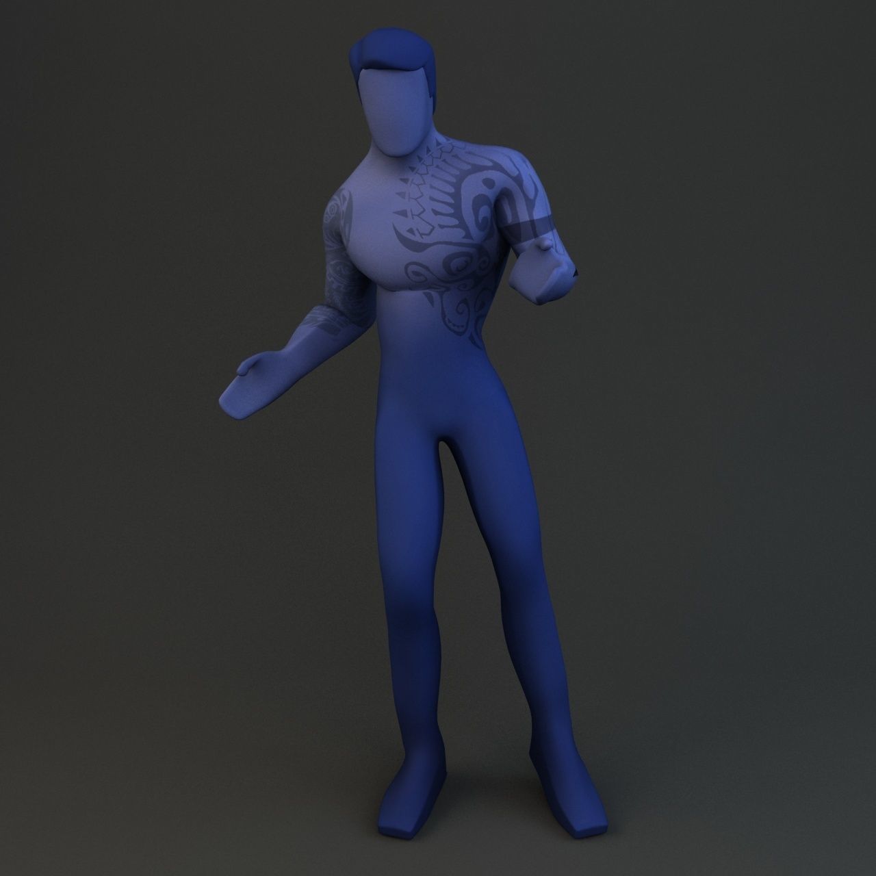 Body Mechanic Rig free 3D model rigged | CGTrader